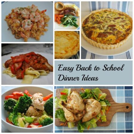 Easy Back To School Dinner Ideas - April J Harris