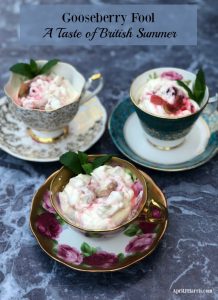 Gooseberry Fool - a Taste of British Summer - April J Harris