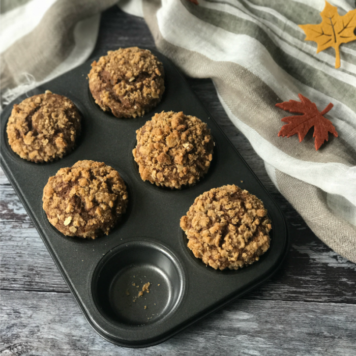 Pumpkin Gingerbread Muffins - April J Harris